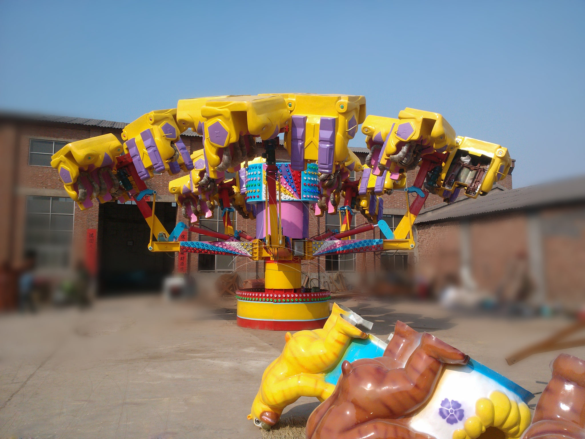 Extreme Theme Park Rides Dinis | Scarist Park Equipment | Safety Tips